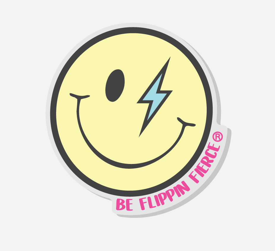 BFF Smiley Pin – Be Flippin Fierce